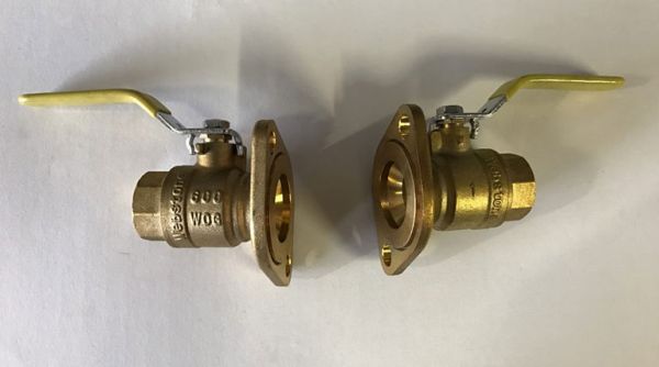 Isolation Flange Set, Rotating 1" FPT | Strawbale Farms